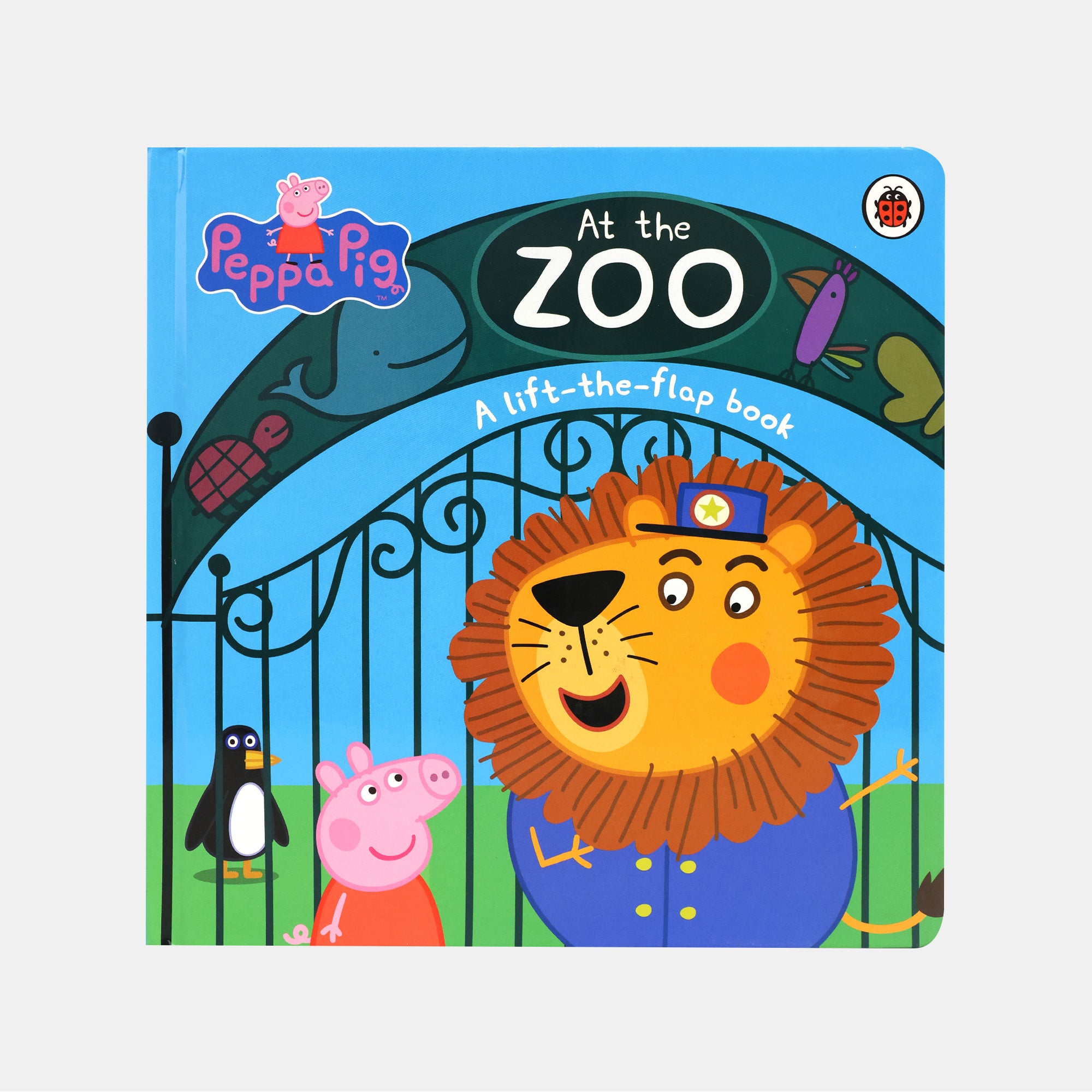 Peppa Pig: At The Zoo (A Lift-The-Flap Book) – BORDERS