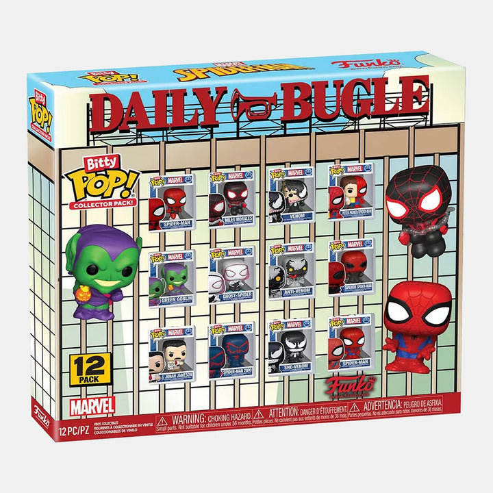 Bitty Pop! Marvel Spider-Man 12-Pack Multipack – BORDERS