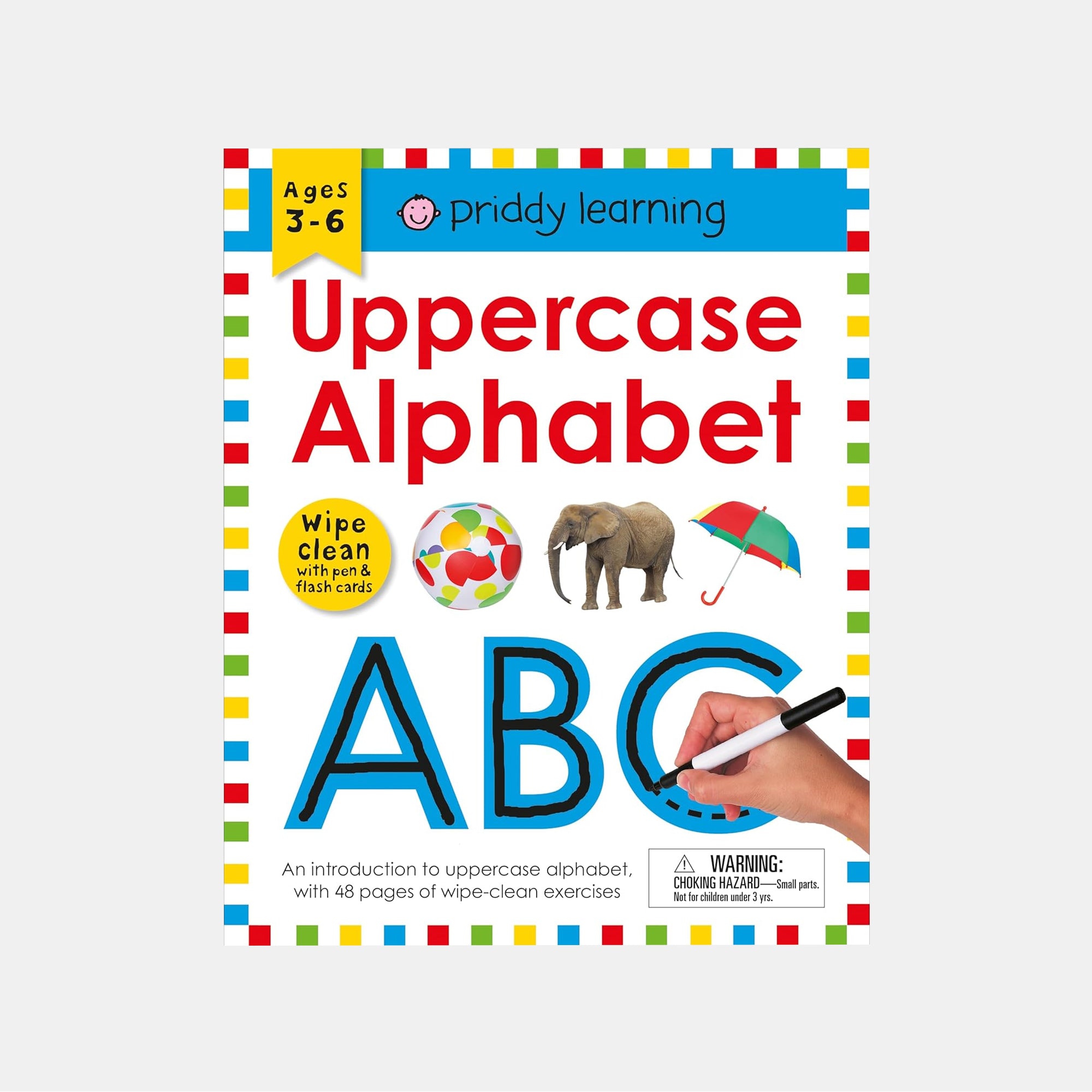 Wipe Clean Workbook: Uppercase Alphabet – BORDERS