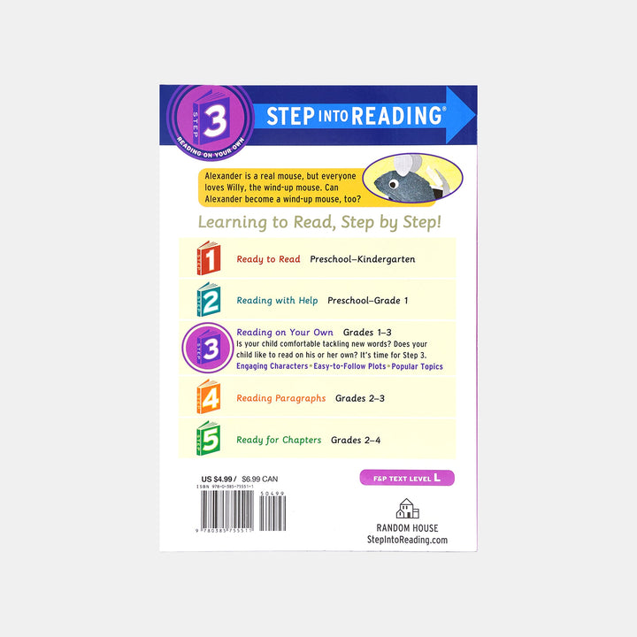 Alexander And The Wind-Up Mouse (Step Into Reading Level 3) – BORDERS