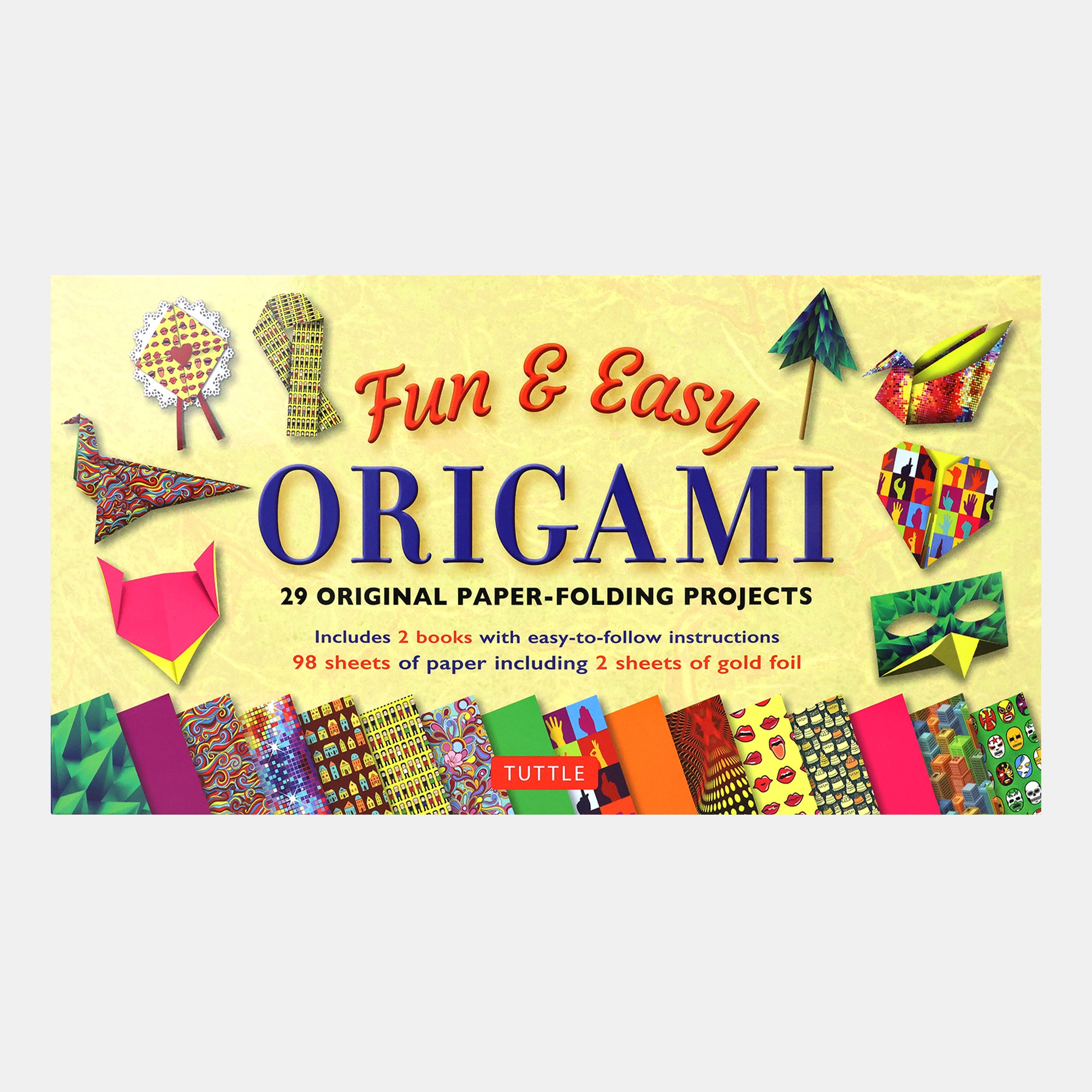 Fun & Easy Origami Kit : 29 Original Paper-Folding Projects: Includes ...