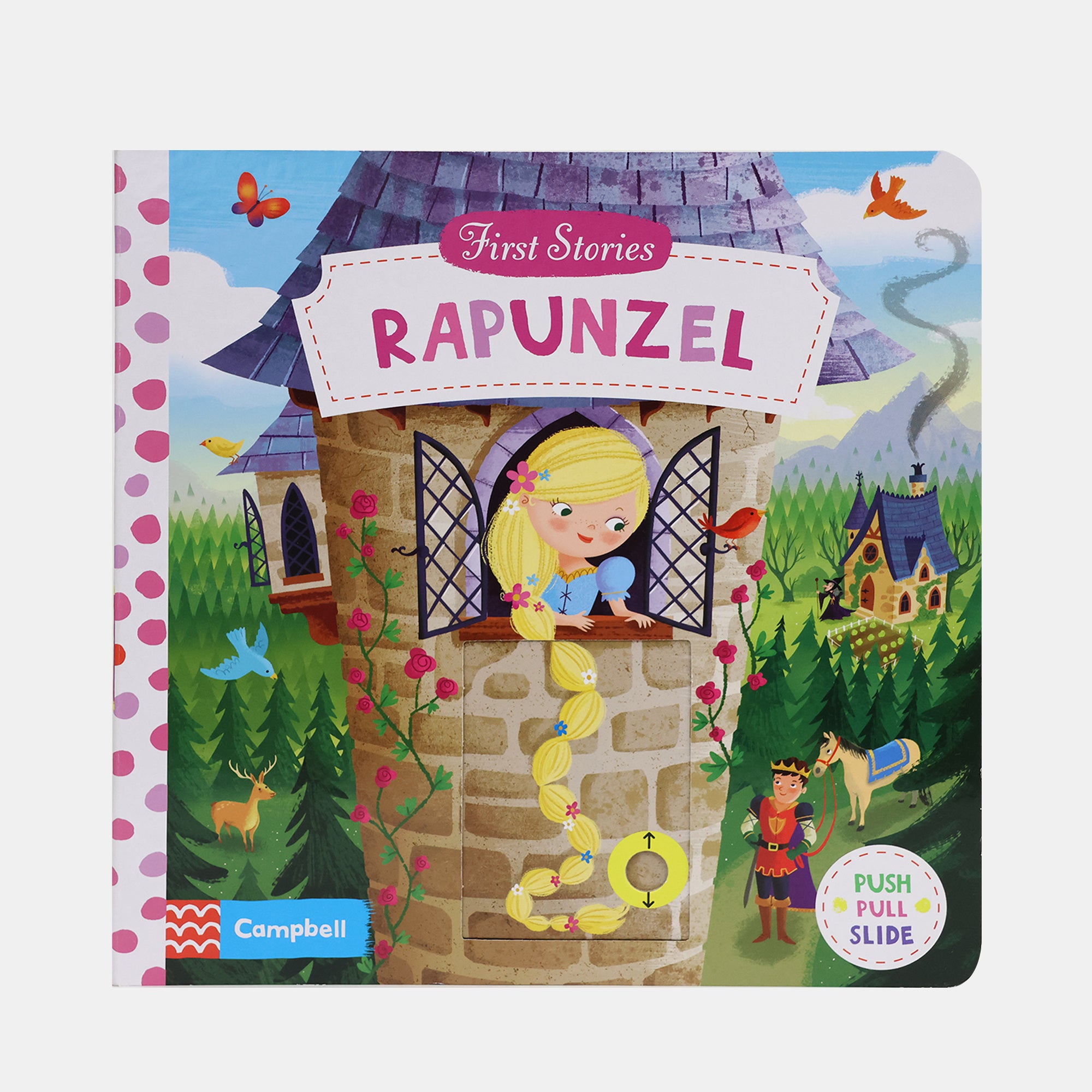 Rapunzel : A Push, Pull, Slide Book – BORDERS