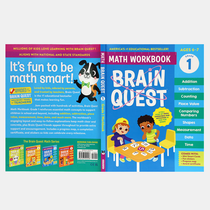 Brain Quest Math Workbook 1St Grade – BORDERS