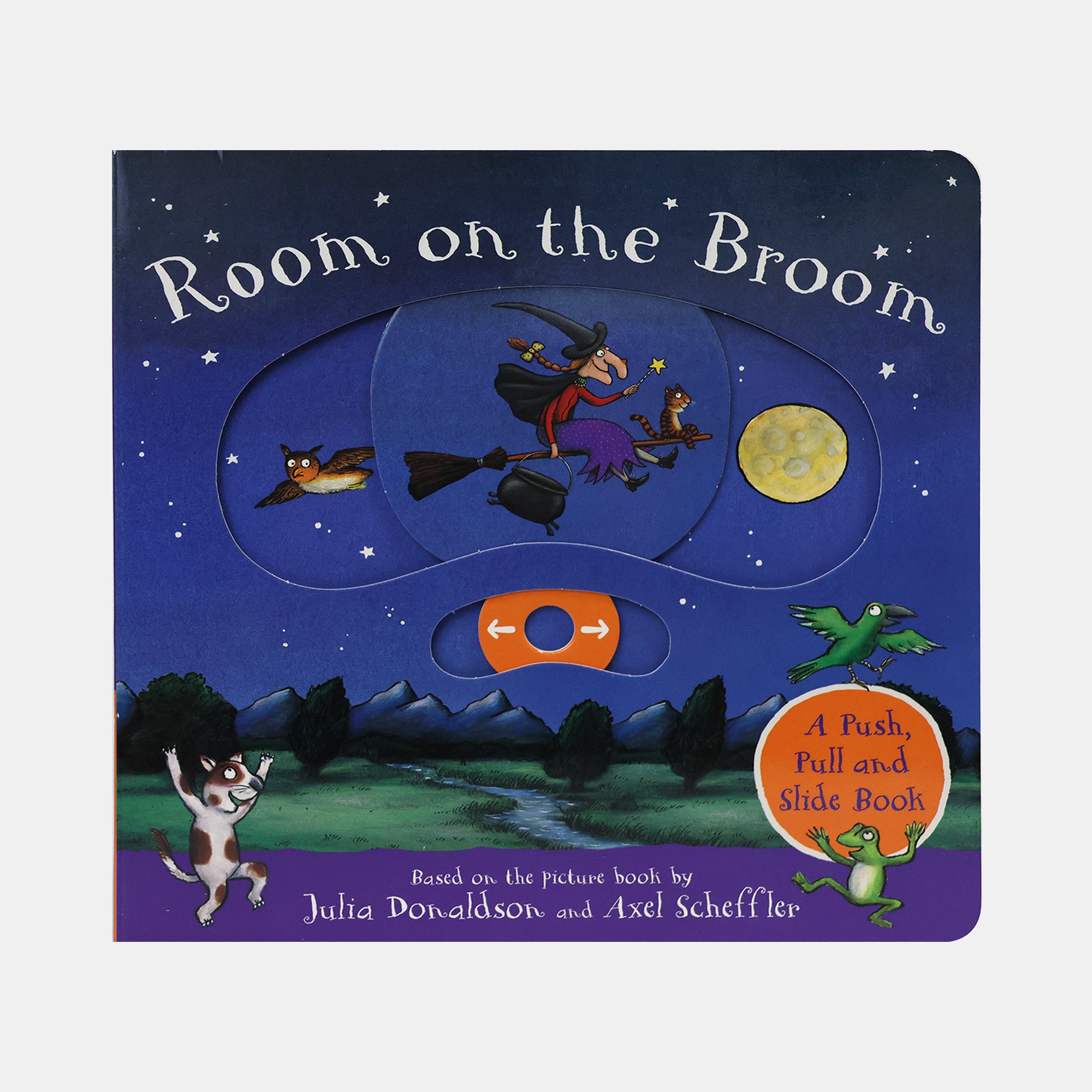 Room On The Broom: A Push, Pull And Slide Book – BORDERS