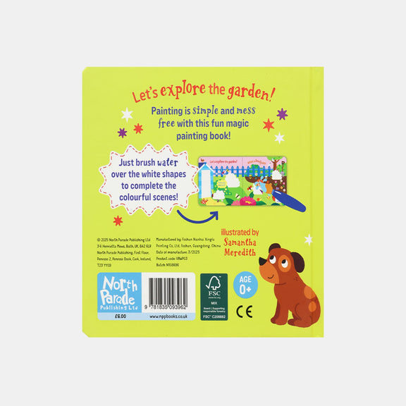 Magic Painting Book: Garden (Just Add Water) – BORDERS